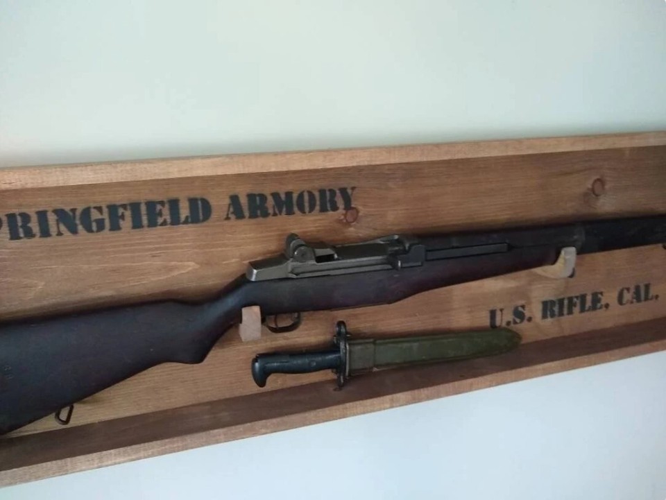 M1 Garand Display rack, Springfield Armory, Winchester, International ...