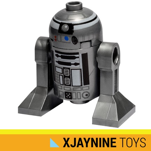 LEGO Star Clone Wars R2-Q2 Astromech Droid Minifig SilverR2-D2 NEW RARE ...