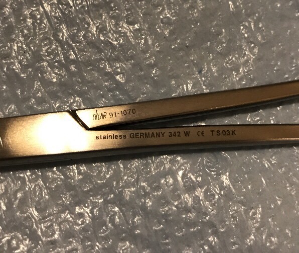 Sklar 91-1070 Barrett Tenaculum Forceps Straight 7" - 1 each for sale ...