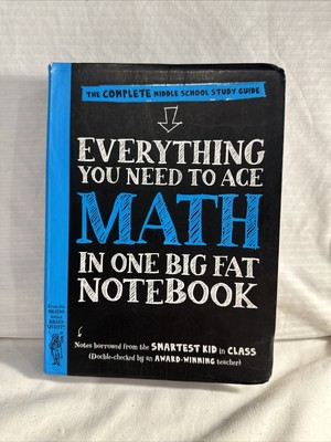 The Big Fat Middle School Math Workbook: Studying with the Smartest Kid ...