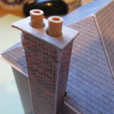 3 D Printed Chimney pots for Card Kits or Scratch building Made to ...