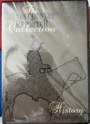 Texas Country Reporter Collection, History Volume 1, DVD New and Shrink ...