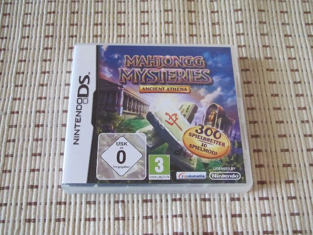Mahjongg Mysteries Ancient Athena für Nintendo DS, DS Lite, DSi XL, 3DS ...