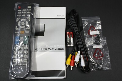 Avera 40STC20 OEM Factory Original Remote Control kit with cables and ...