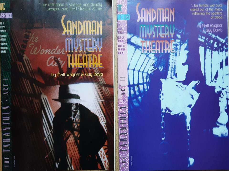 Sandman Mystery Theatre #1-3, 6, 8, 10, 11 Apr 1993 to Feb 1994 (7 ...