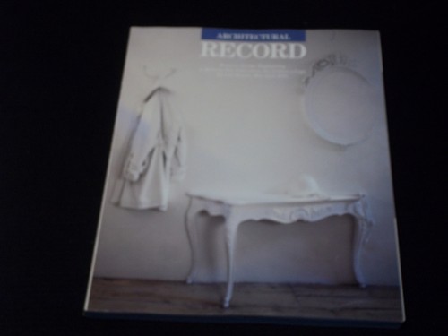 1986 MID-APRIL ARCHITECTURAL RECORD MAGAZINE - RECORD HOUSES COVER - E ...