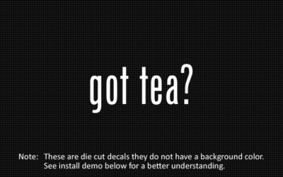 (2x) got tea? Sticker Die Cut Decal vinyl | eBay