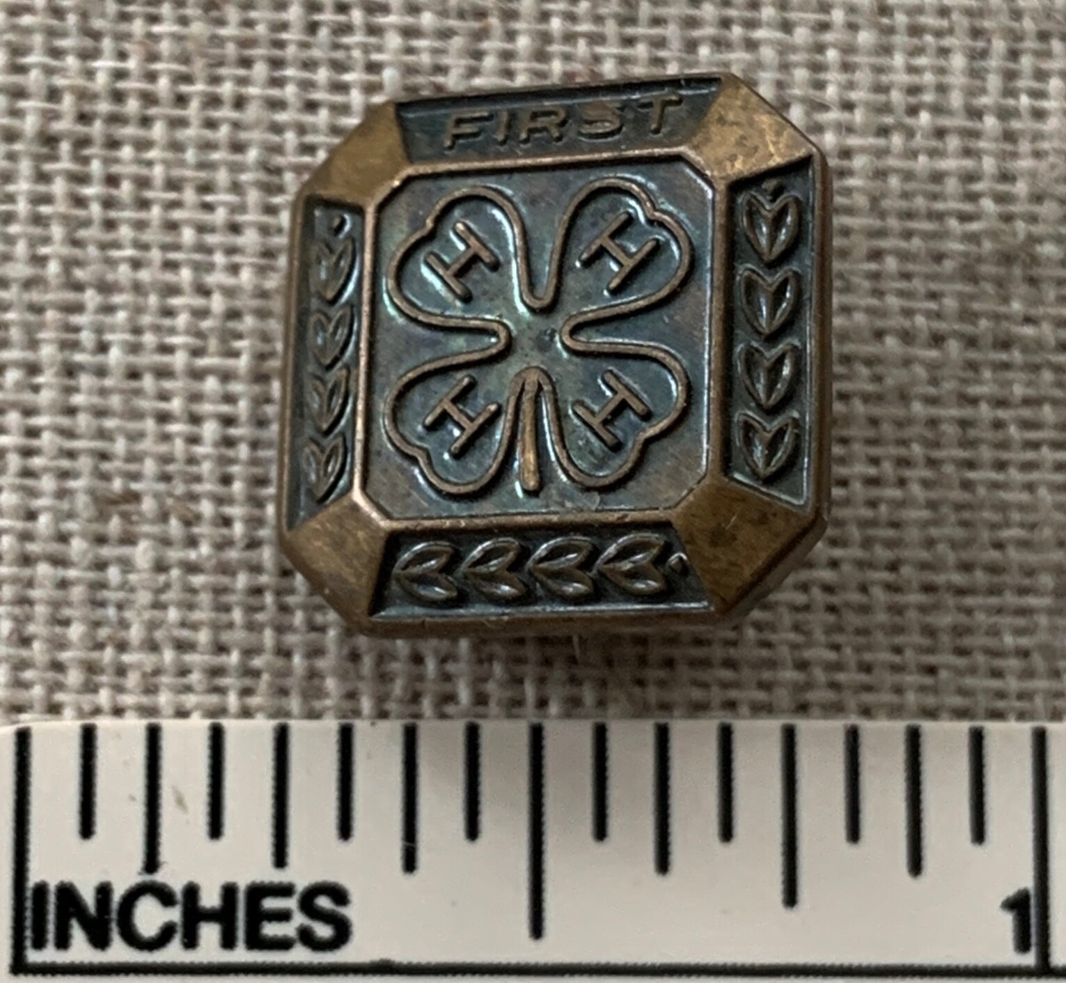 Vintage 4H CLUB 4-Leaf Clover Membership Award Badge PIN 4-H | eBay