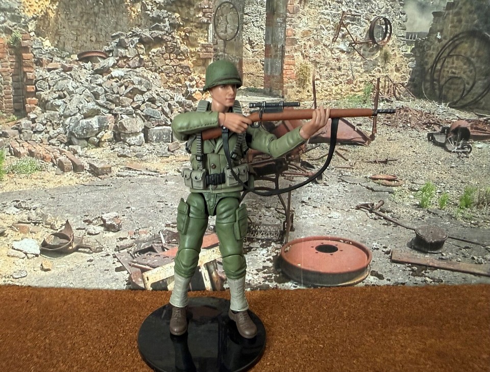 1/18 Custom 5 Joytoy WWII US Army Saving Private Ryan Figures | eBay