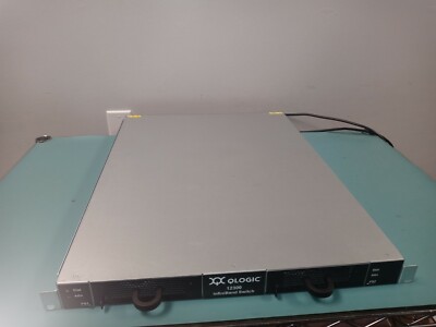 QLOGIC 36 PORT QDR INFINIBAND SWITCH 12300 MANAGED EDGE 12300-BS01 ...