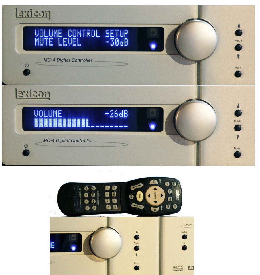 Lexicon MC-4 with Remote Control and power cord. | eBay