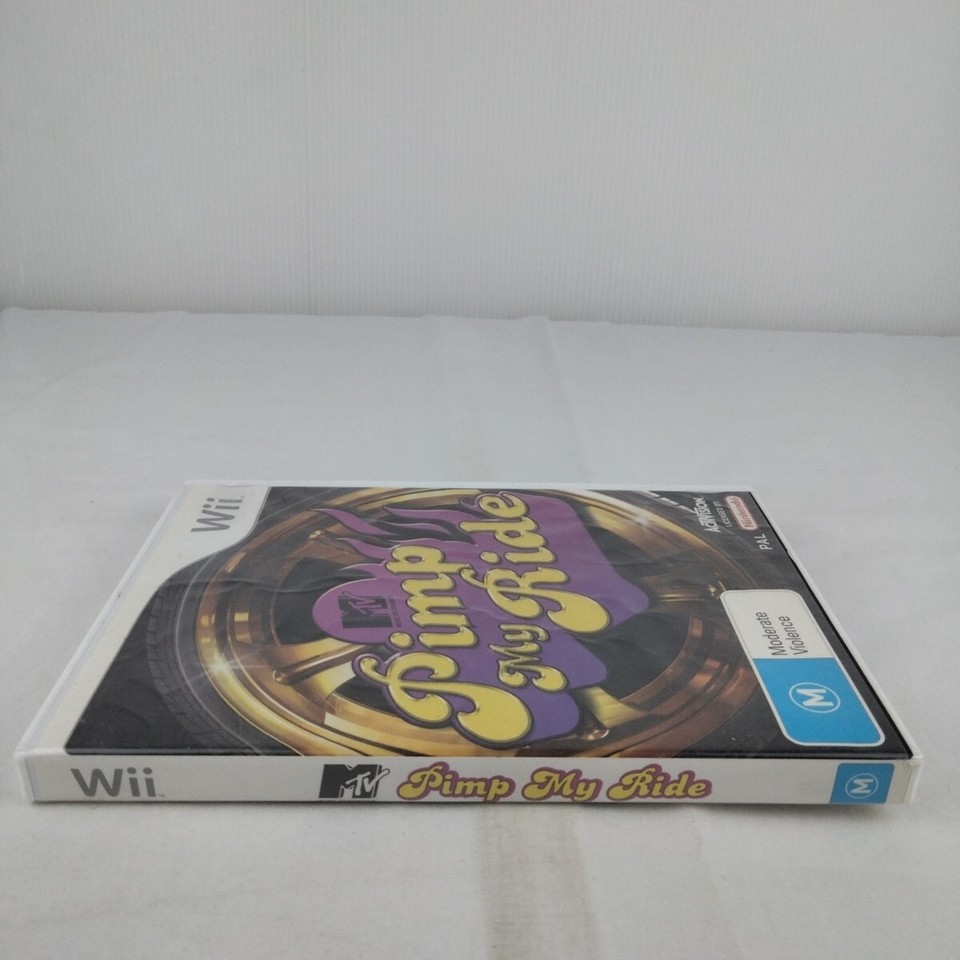 MTV Pimp My Ride Nintendo Wii AUS PAL Game Complete With Manual ...