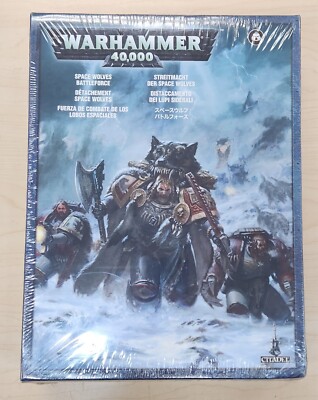 Games Workshop Warhammer 40,000 Space Wolves Battleforce Box Set ...
