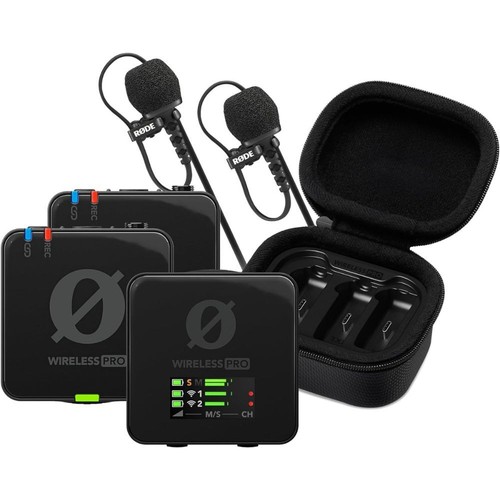 RODE Wireless PRO 2-Person Clip-On Wireless Microphone System/Recorder ...