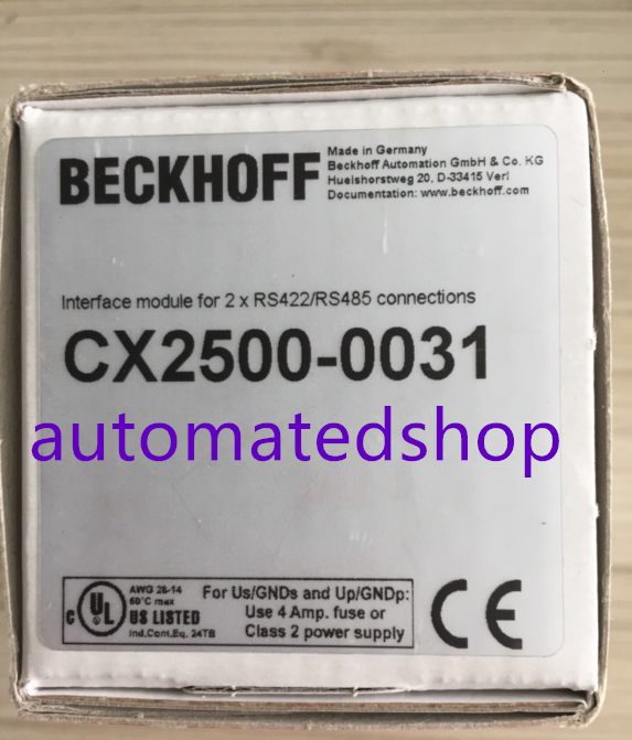 Beckhoff module CX2500-0031 for sale online | eBay