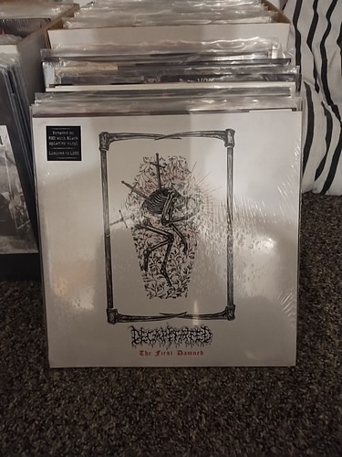 The First Damned (Red & Black Splatter) by Decapitated (Record, 2021 ...