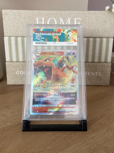 ACE GRADED 9 Japanese VStar CHARIZARD Holo - GRADED POKÉMON CARD | eBay