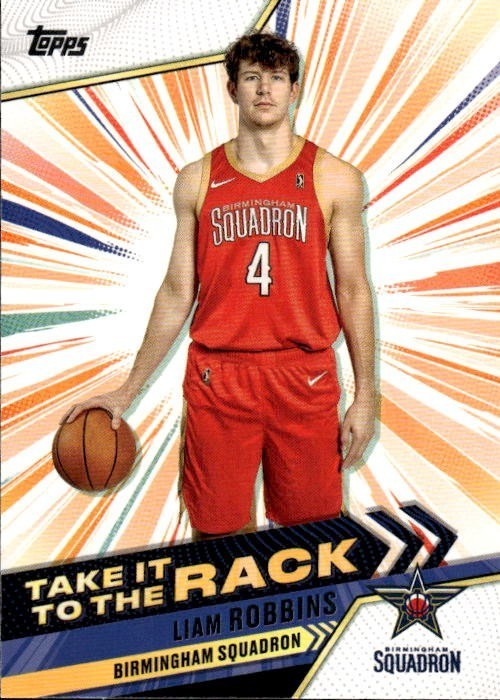 2023-24 Topps G-League - Take It to the Rack Liam Robbins #TTR-6 (RC ...