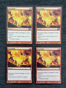4x Pyroclasm NM-Mint, English Multiple Versions MTG Magic | eBay