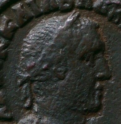 Roman Provincial Potin Tetradrachm Coin of Balbinus Alexandria Egypt ...