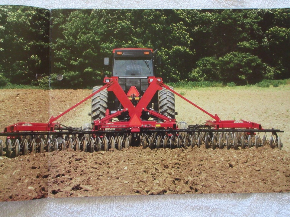 Original 1986 CASE IH Brochure for Tandem Disk Harrows, Nice & Great ...