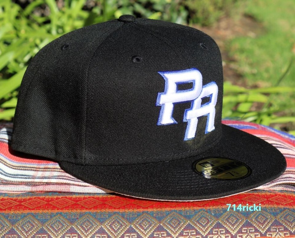 Puerto Rico WBC World Baseball Classic Fitted Hat New Era 59FIFTY Black ...