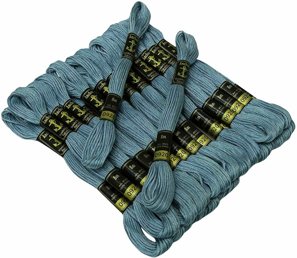 Anchor Threads Stranded Cotton Thread Hand Embroidery Cross Stitch ...