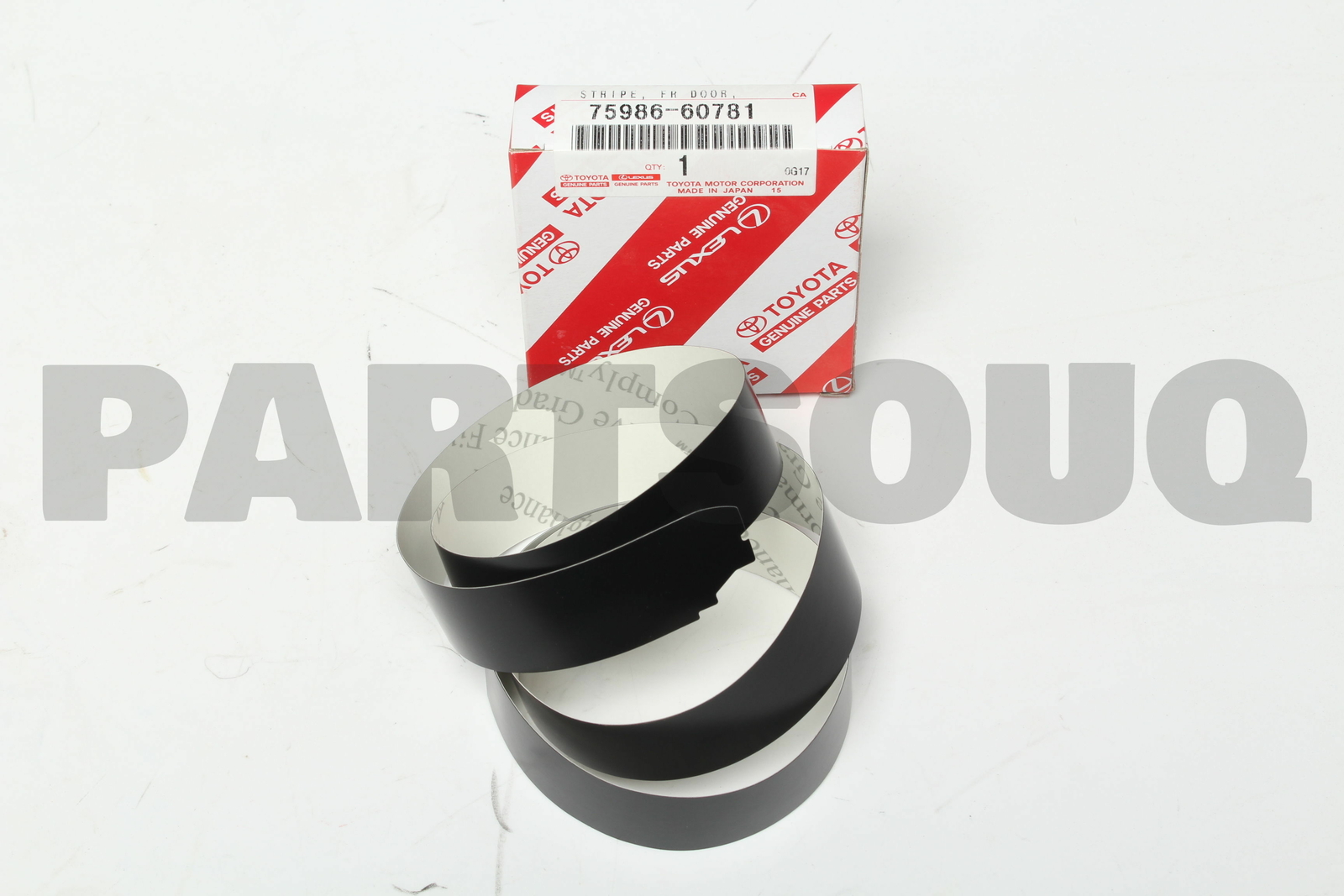 7598660781 Genuine Toyota STRIPE, FRONT DOOR OUTSIDE, LH 75986-60781 | eBay