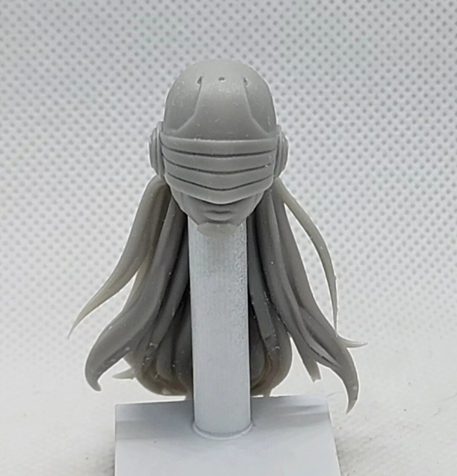 3d Printed DAWN MORENO SNAKE EYES HEAD 1:18 3 3/4" GI Joe 25th ...