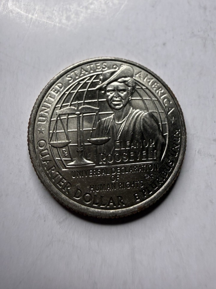 2023 P, US Quarter Dollar Coin Liberty Design with Eleanor Roosevelt | eBay
