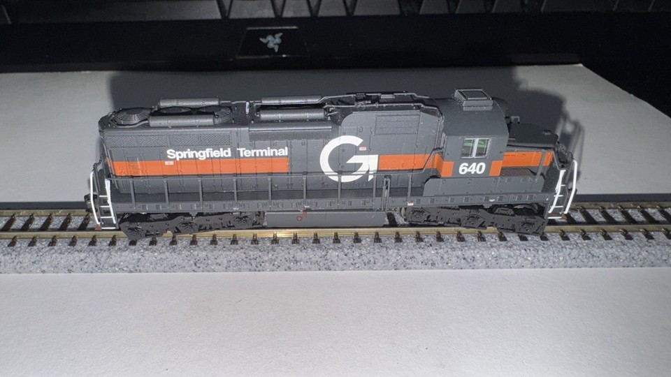 [N-Scale] Springfield Terminal SD-26 #640 - DC - [Kitbash | For Parts] [NO BOX] | eBay