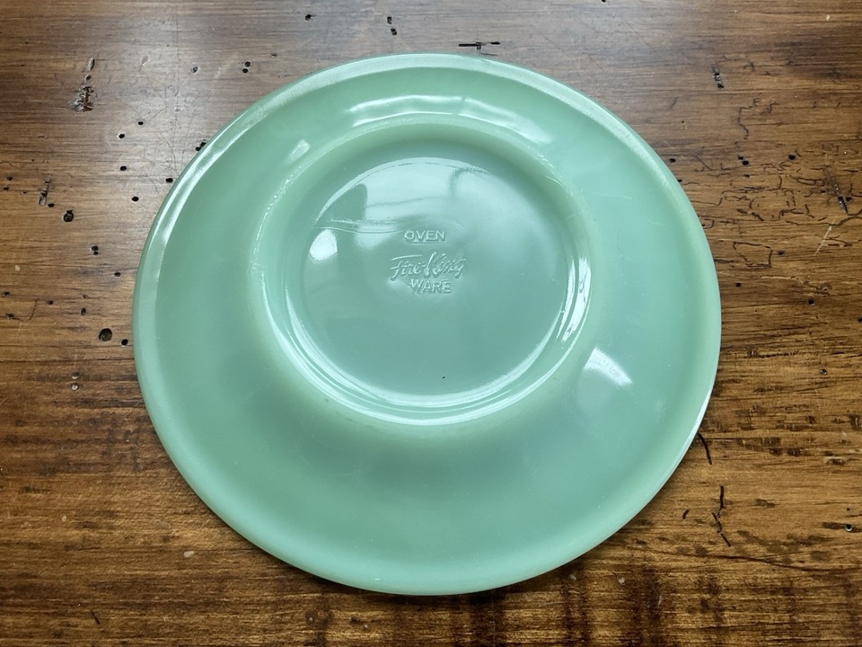 Fire King Jadeite Restaurant Ware Oven Ware Salad/Bread Plate | eBay