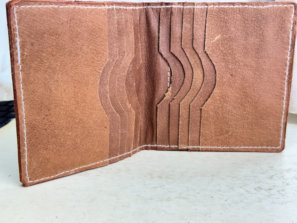 Wilson A200 Baseball Glove Leather Top Grain Cowhide Card Wallet | eBay