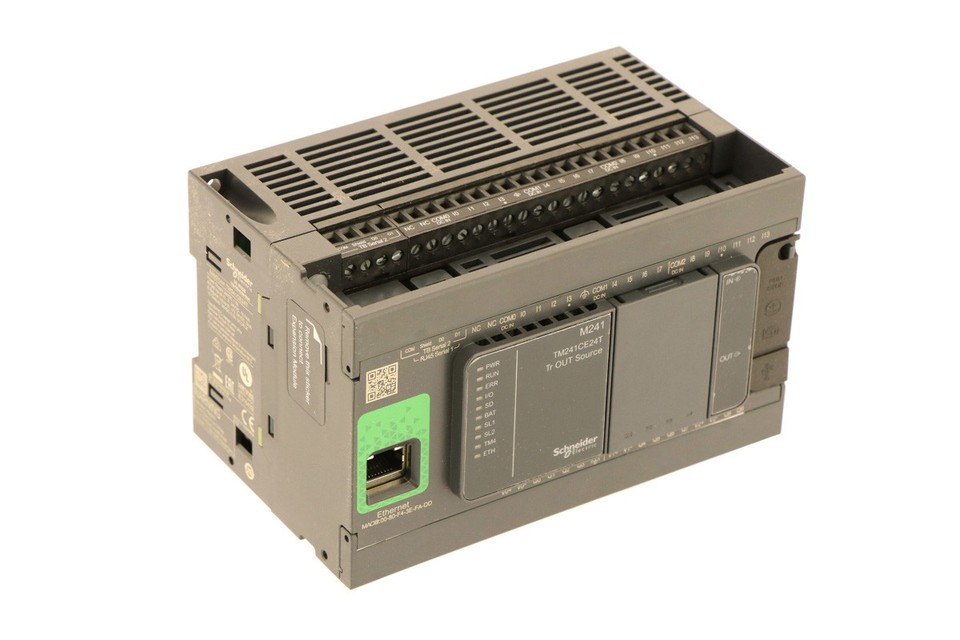 Schneider Electric TM241CE24T New Modicon M241 - PLC - 24 I/O ...