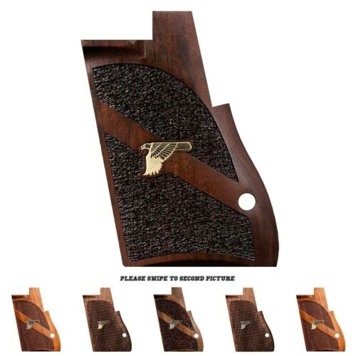 Desert Eagle Magnum Research .357 .44.50AE Walnut Wood Grips Eagle ...