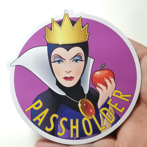 Custom Disney Annual Passholder 2019 Evil Queen (Wicked Queen) Car ...