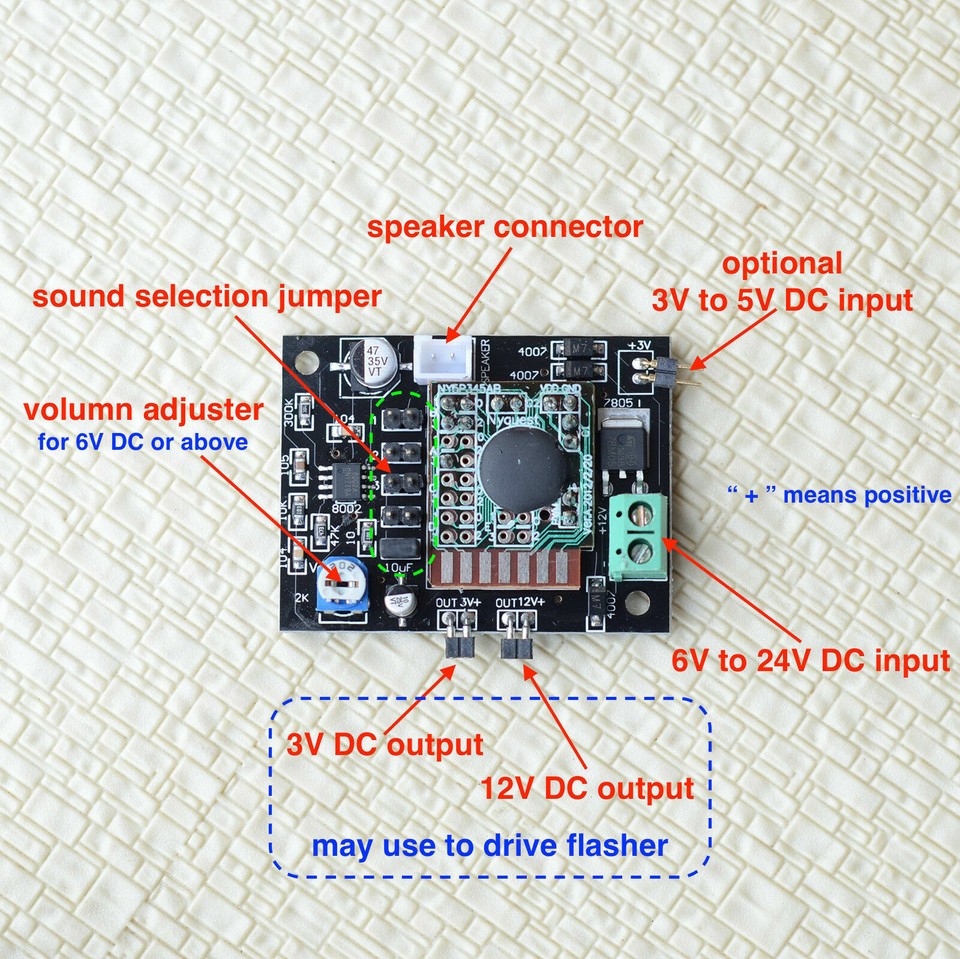 1 set crossing signals + automatic reed switch controller sound effect ...