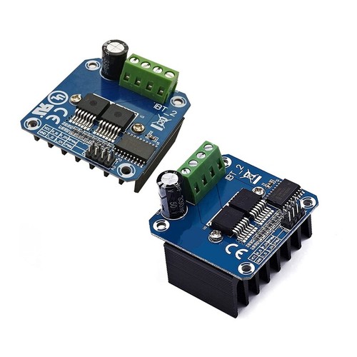 2X(2pcs BTS7960 43A High Performance Motor Driver Module Car Driver ...