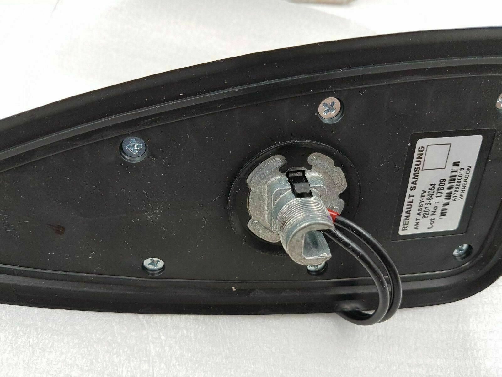 TIBURON ANTENNE RENAULT CAPTUR I 2013-2019 ORIGINAL SPORT SCHWARZ ...