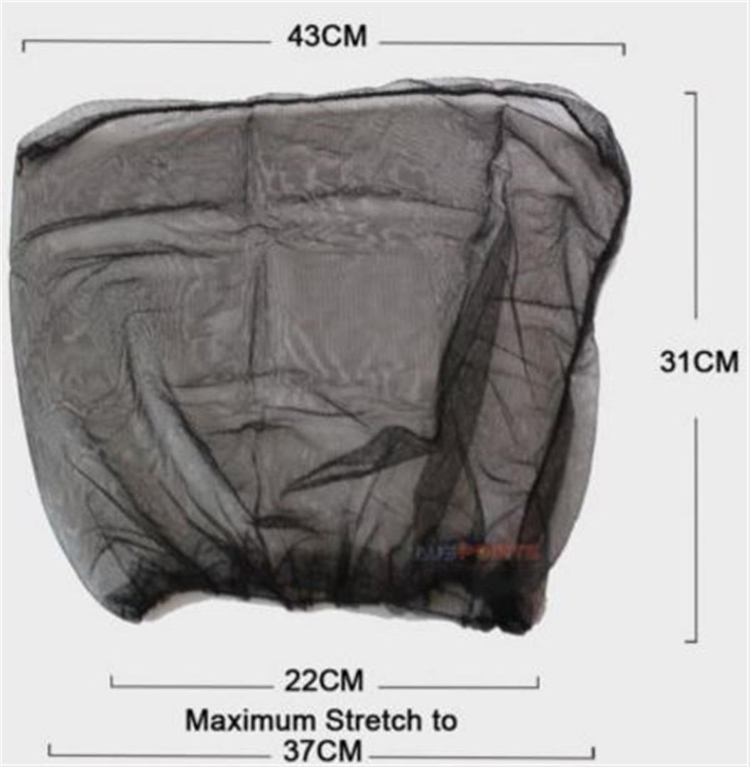 Head Net Fine Mesh Protect from Mosquito Fly Bee Bug Insect Mozzie Fish ...