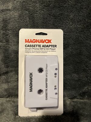 Magnavox Cassette Adapter - Smart Phone/MP3/CD Player to 3.5mm Adapter ...