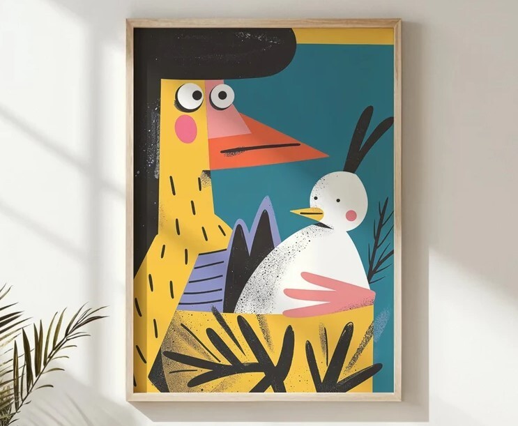 Whimsical Wall Decals High Definition Photographs Whimsical Duck Art