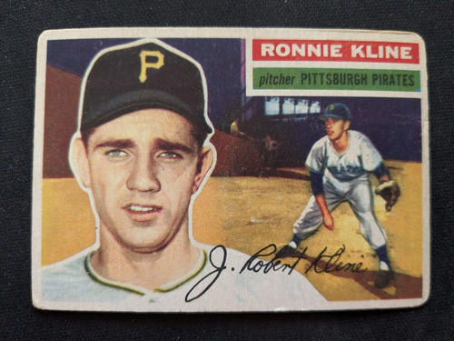 1956 Topps Baseball Card # 94 Ron Kline - Pittsburgh Pirates (VG) | eBay