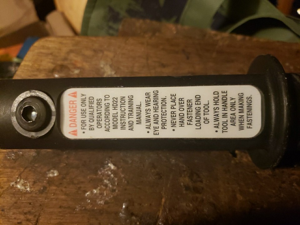 Ramset Powder Fastening Systems Model HD 22 Power Nailer | eBay