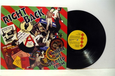 RIGHT BACK WHERE WE STARTED FROM various artists LP EX-/EX-, KENT 039 ...