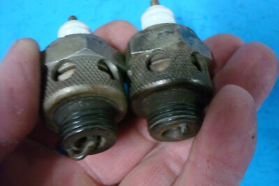 harley davidson knucklehead flathead original air cooled spark plugs ...
