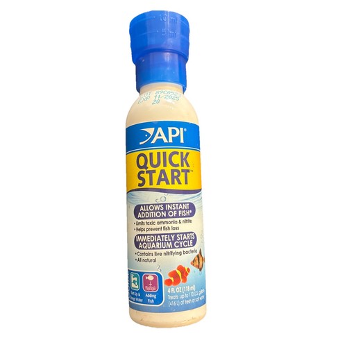 API QUICK START 118ML 237ML FISH TANK AQUARIUM WATER CONDITIONER BACTERIA | eBay UK
