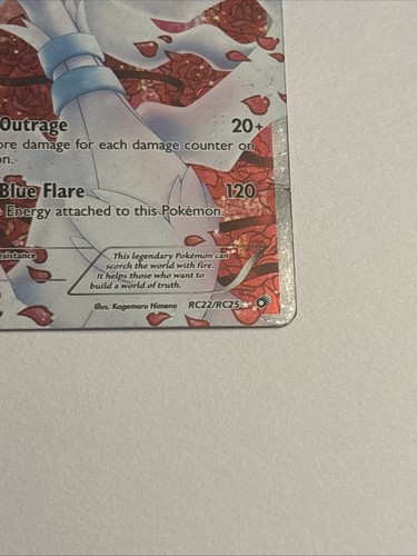 Reshiram (Full Art) RC22/RC25 Legendary Treasures: Radiant Collection ...