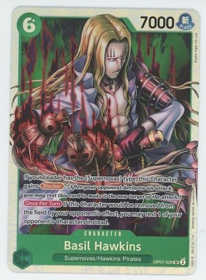 One Piece TCG The Best Vol. 2 PRB-02 - Basil Hawkins OP07-029 SR | eBay