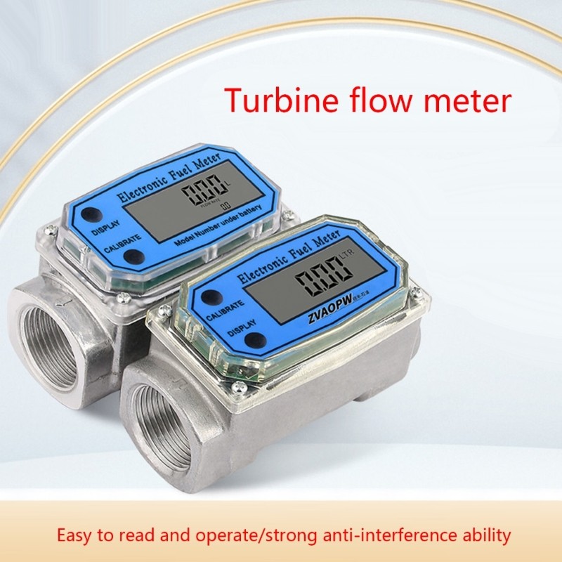 1inch Flow Meter Electronic Flowmeter Digital Meter Stainless Steel ...